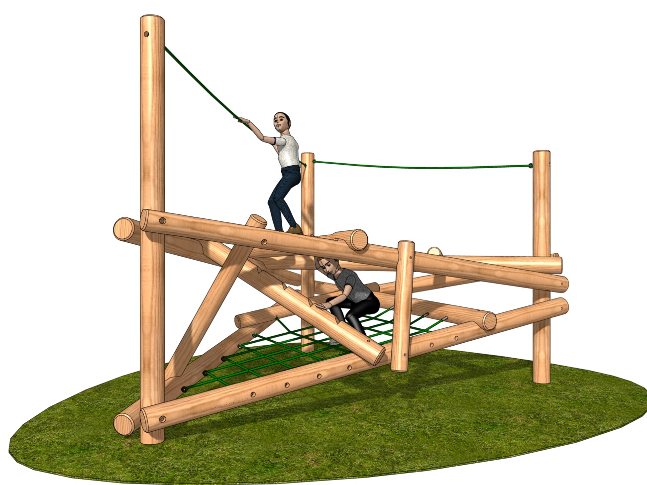 Simply Playgrounds | Clamber Stacks 2